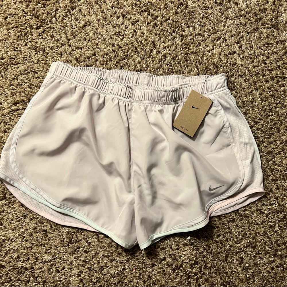 Light Pink Nike Running Shorts, Women, Size Xl, Nwt - Gem